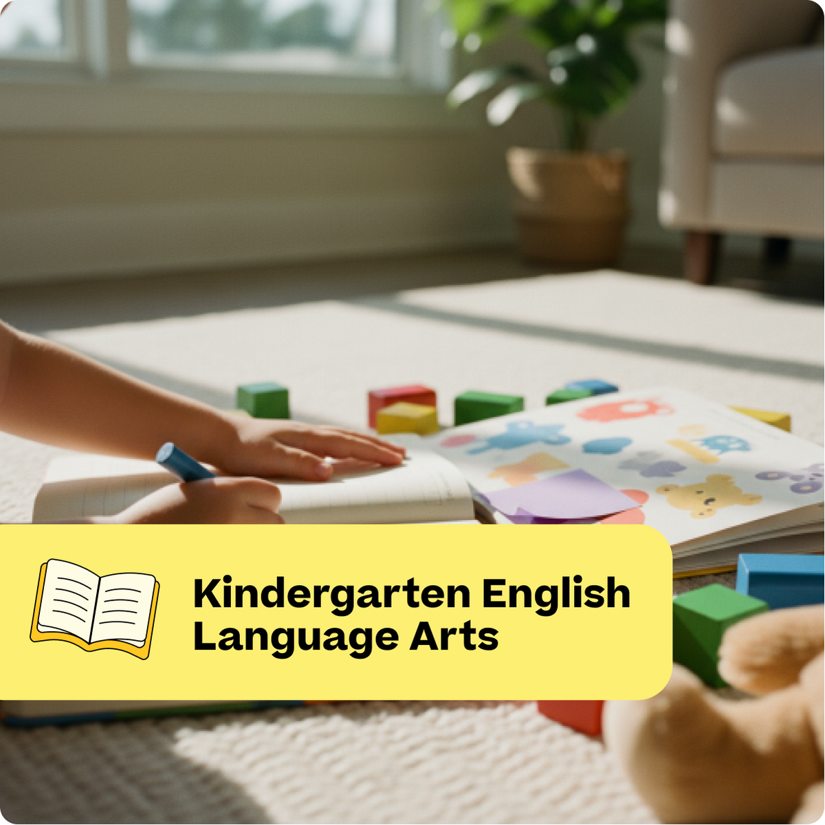 Kindergarten English Language Arts – K12 Learning Store